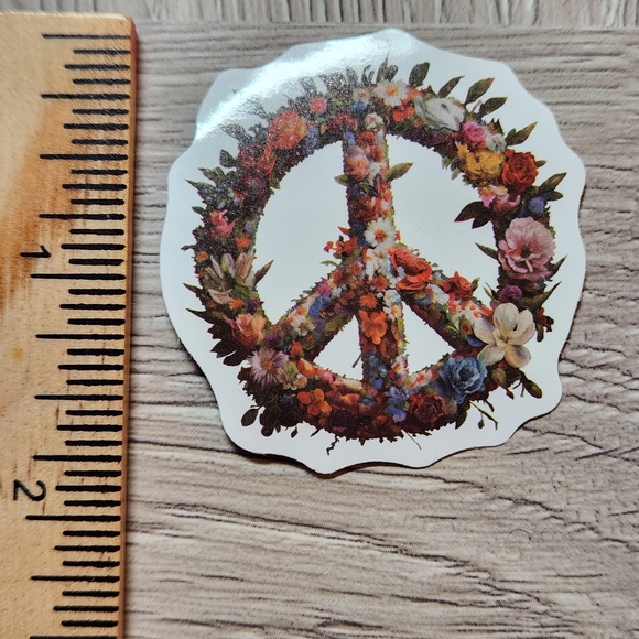 Stickers | Design | For 10 Flower Power Stickers Groovy Hippie 60s 70s ...